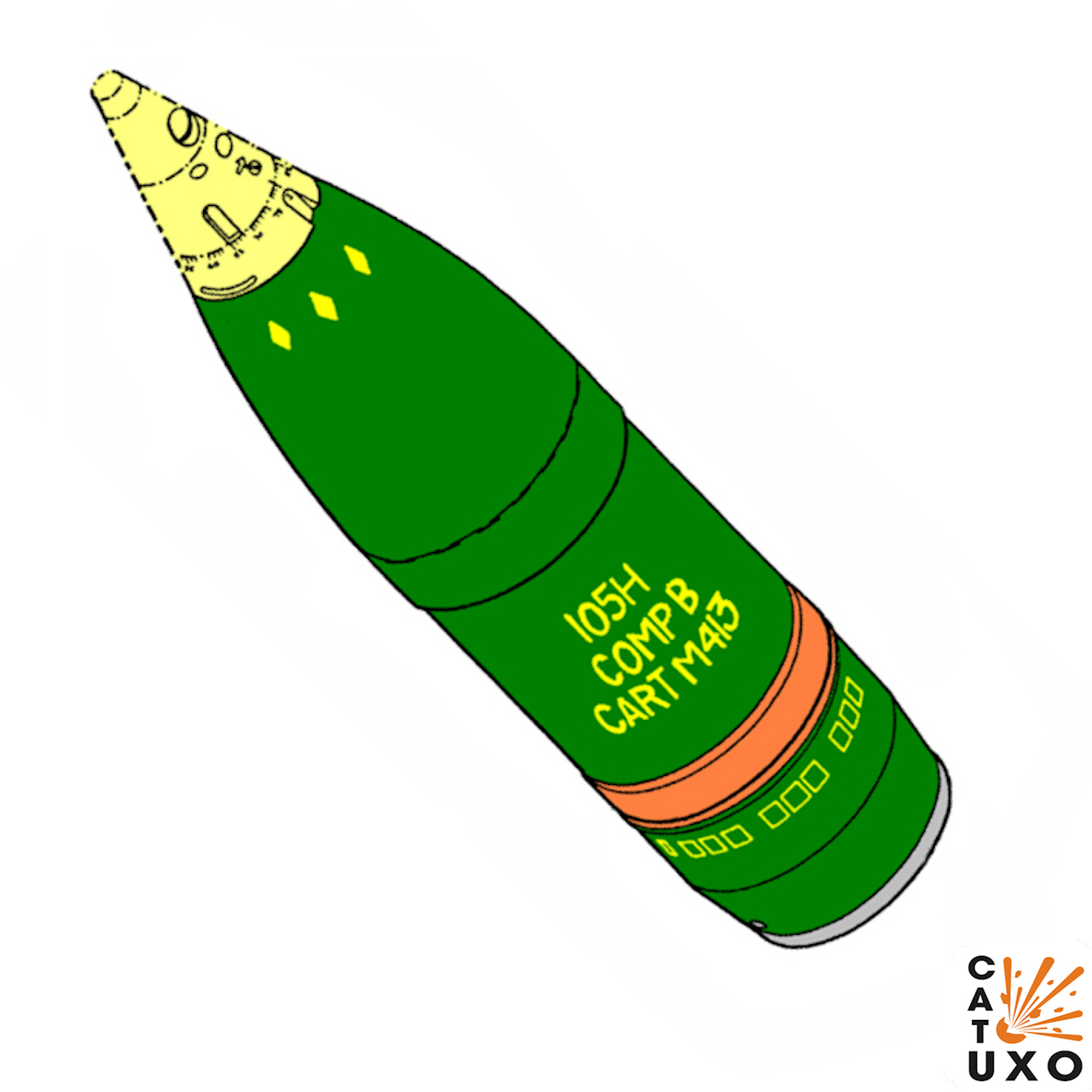 Us M39 Submunition For Artillery Inertordnet SM 3 Ballistic Missile