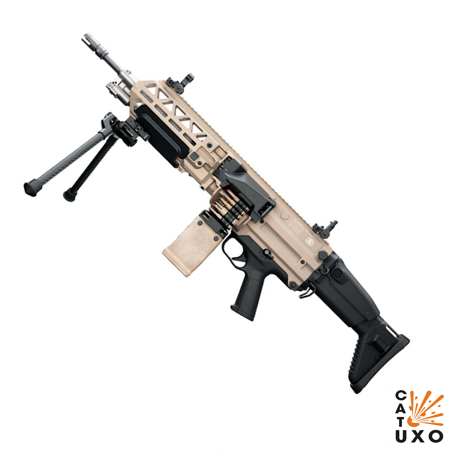 Cat With Machine Gun